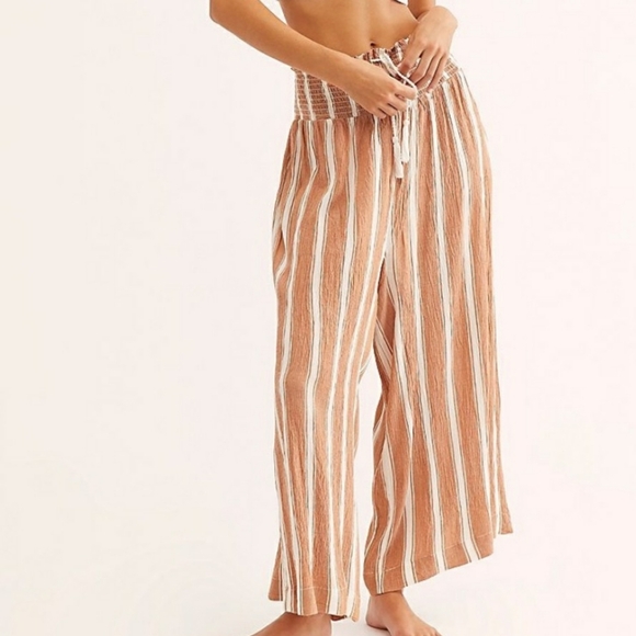 Free People | Pants & Jumpsuits | Free People Wide Leg Bohemian Pants ...